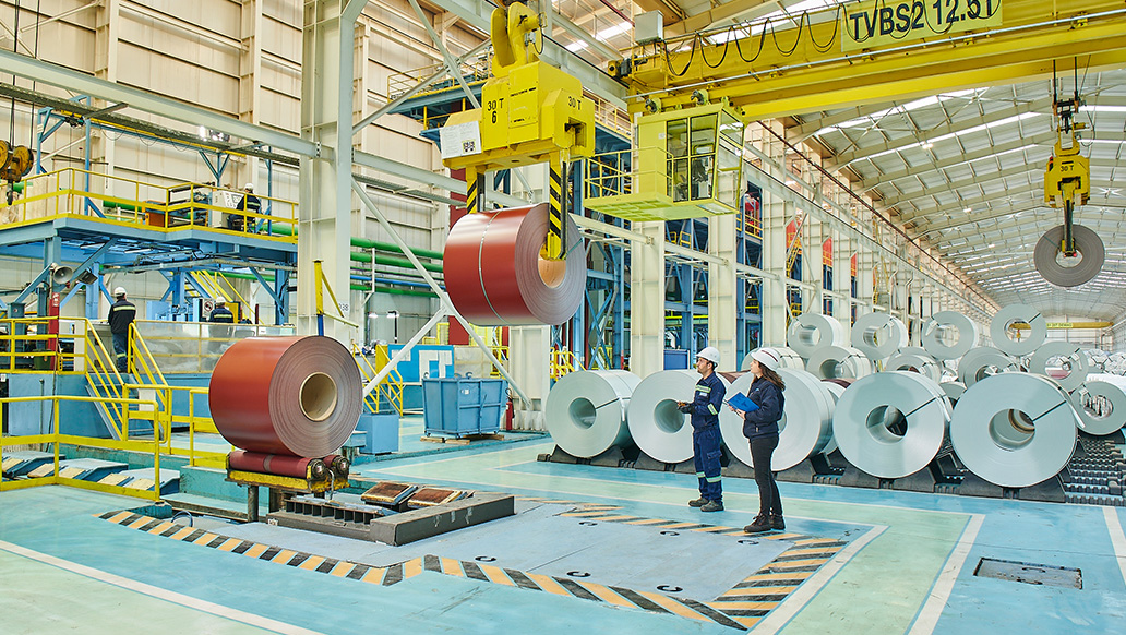 Prepainted Steel - Products and Services - Tatmetal Steels
